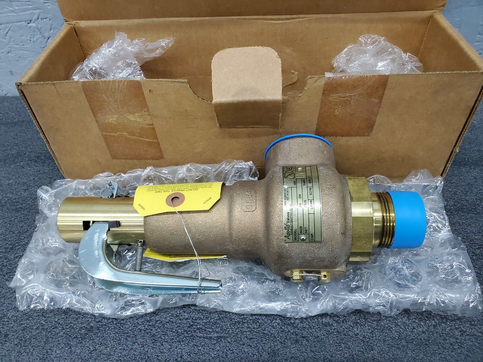 19KGFK250A Apollo Pressure Relief Safety Valve 1- 1/4", 250PSI, NEW | eBay