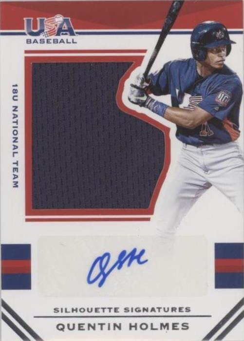 2017 Panini USA Baseball Stars & Stripes - Jumbo Swatch Silhouettes ...