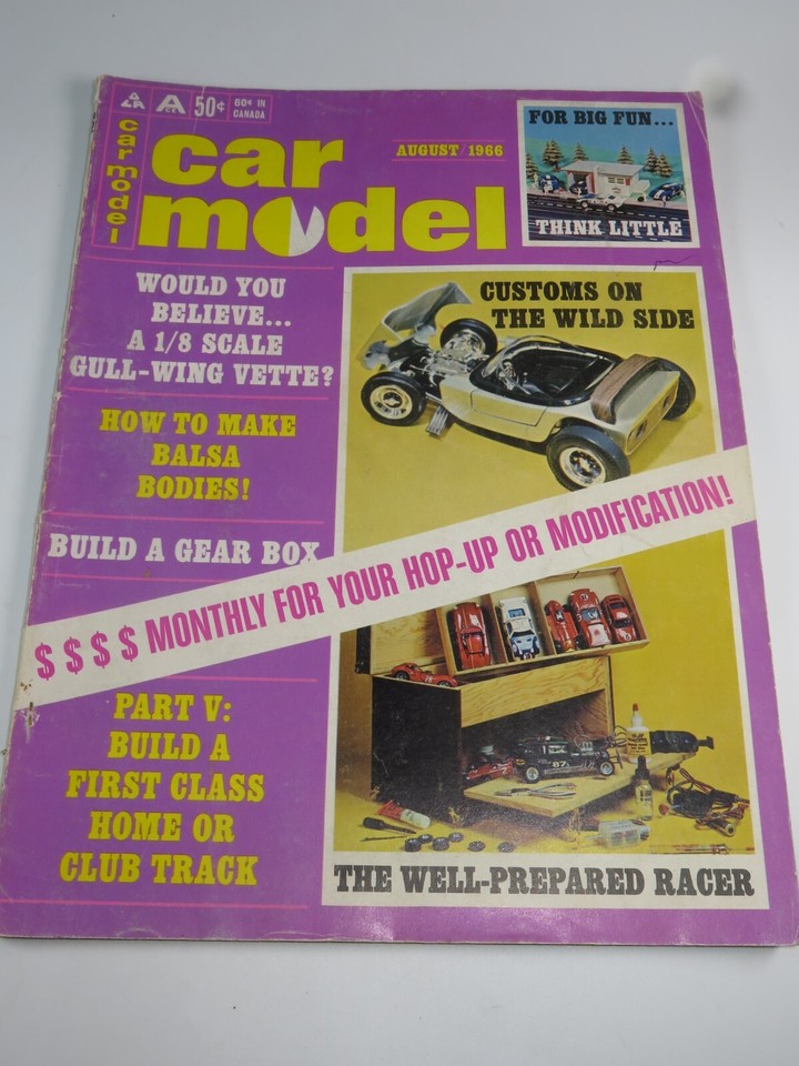 VINTAGE CAR MODEL MAGAZINE (USA) 1964 - 1972 Selection Please Choose | eBay