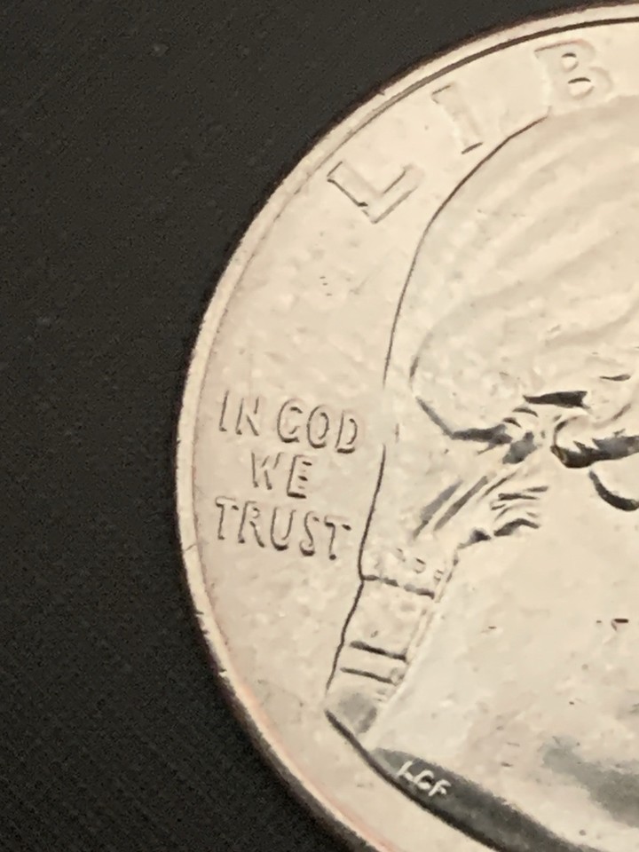 Jovita Idar Quarter 2023 Rare D Mint Error Coin Reading In Cod We Trust ...