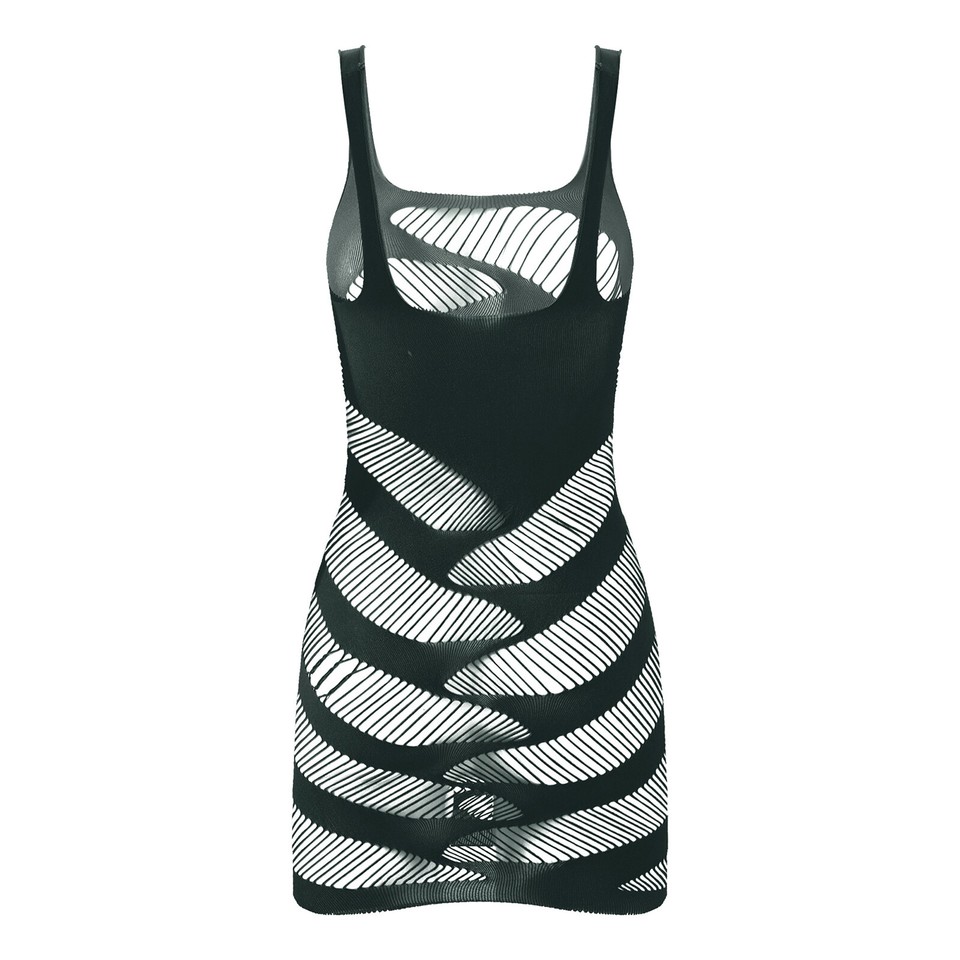 Women's Sexy See-through Dress Mesh Sheer Club Party Bodycon Babydoll ...