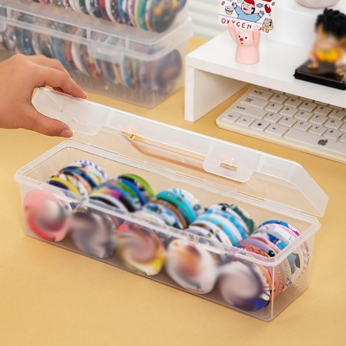 Dustproof Acrylic Display Case Clear Desktop Organizer Box Storage ...