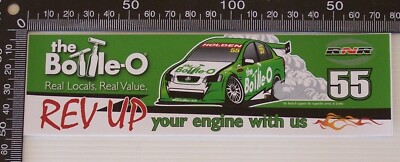 RARE ROD NASH RACING HOLDEN THE BOTTLE-O RNR SOUVENIR V8 BUMPER STICKER ...