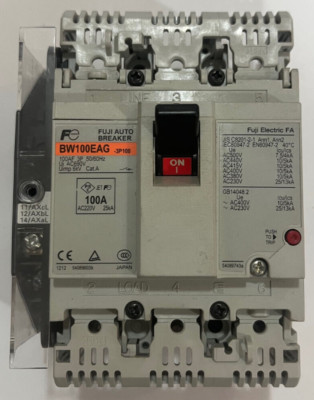 BW100EAG, 100Amp, 220VAC, Fuji Auto Breaker | eBay