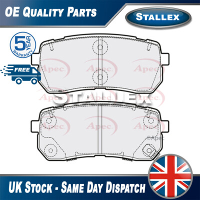 Fits Kia Sorento 2015- 2.2 CRDi Brake Pads Set Rear Stallex 58302C5A00 ...