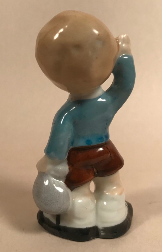 Small Boy Waving Figure, Vintage, Japan | eBay
