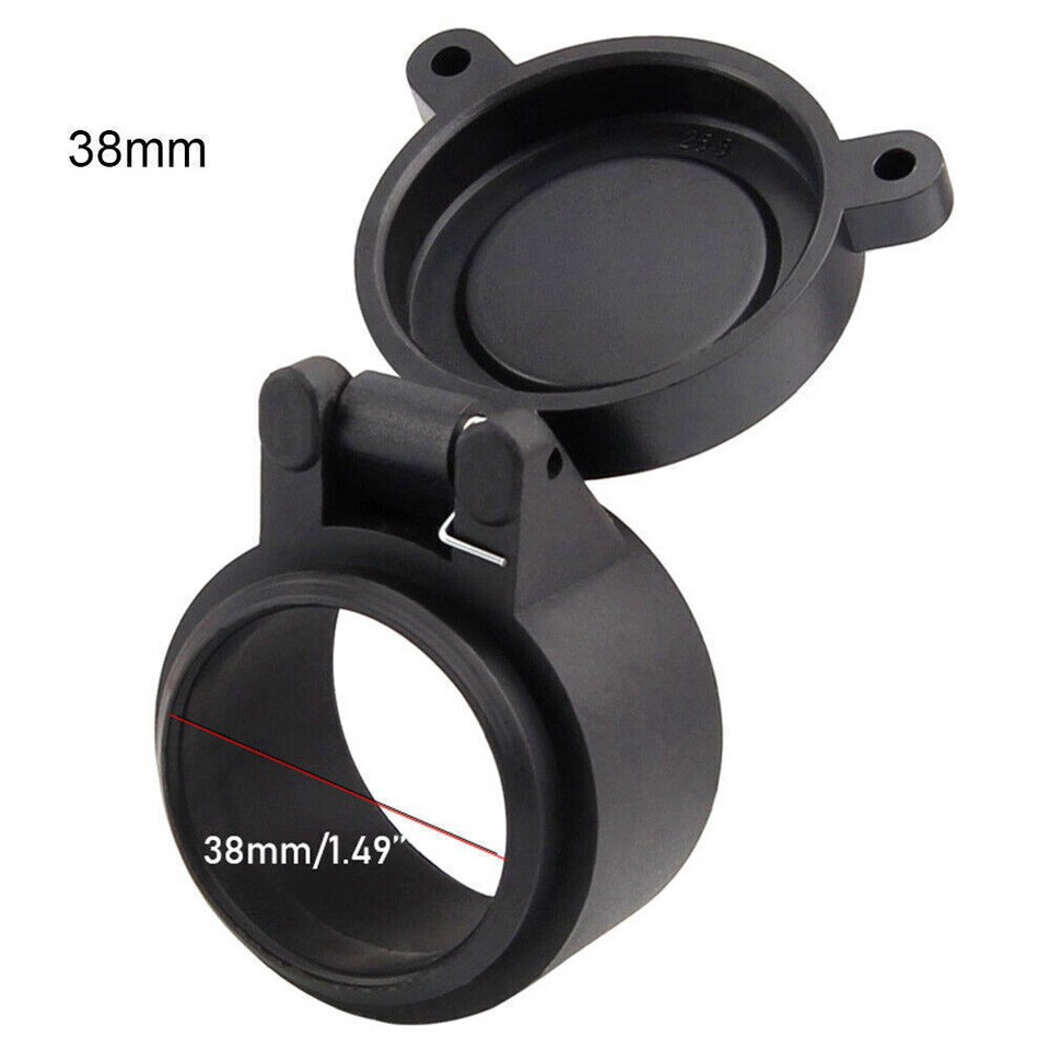 Flip Up Scope Covers Rifle Scope Protect Objective Cap Lens Cover for ...
