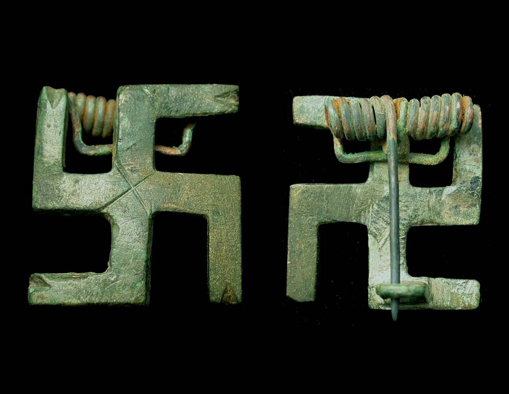 Roman Legion Ancient Legionary Swastika Fibula Artifact military | eBay