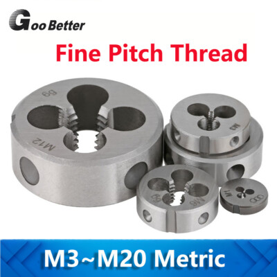 Fine Pitch Thread Thread Cutting Die Round Threading Dies Thread Repair ...