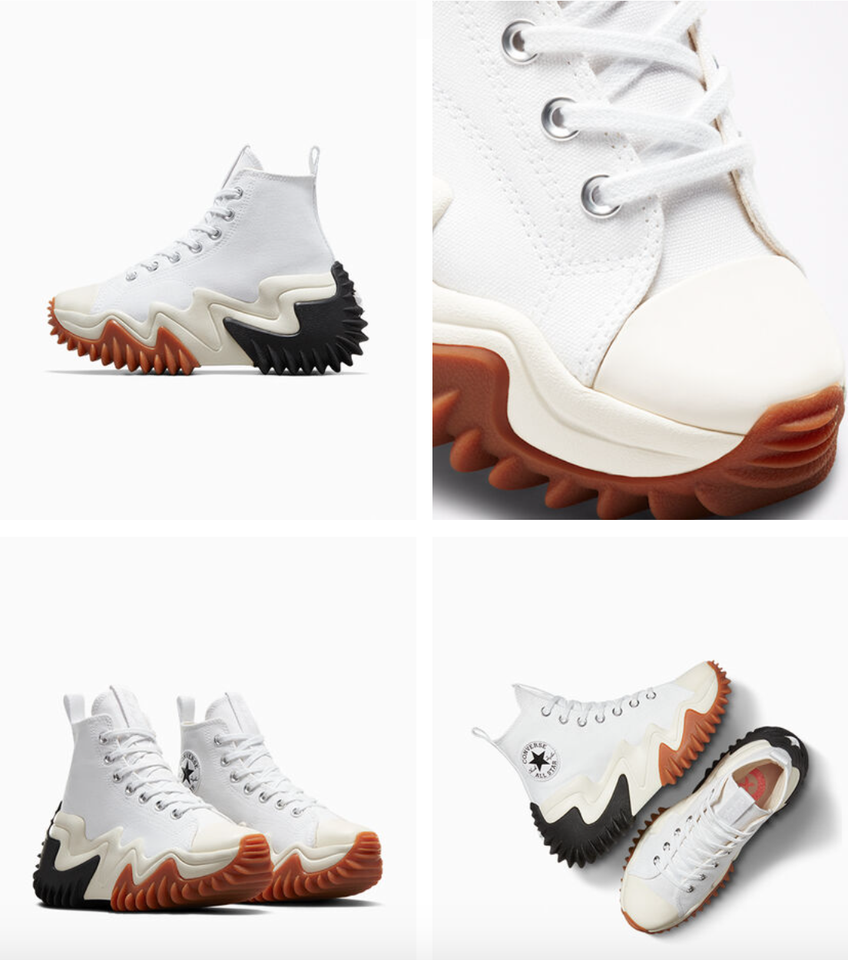 NEW Women's CONVERSE Run Star Motion CX 171546C Shine Platform Shoes | eBay