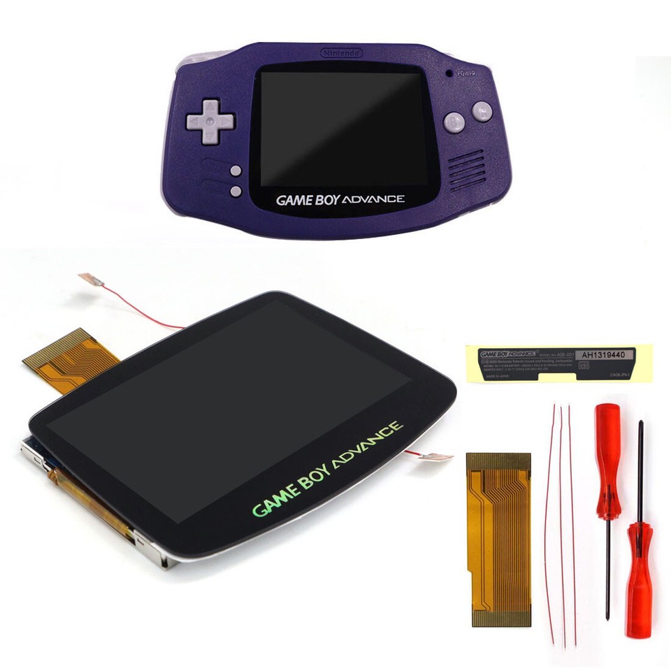 V5 Drop In GBA Laminated IPS 720X480 OSD Backlight Backlit LCD For GBA ...