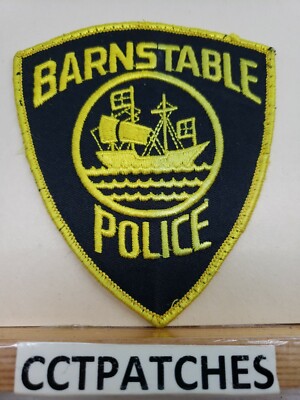 BARNSTABLE, MASSACHUSETTS POLICE SHOULDER PATCH MA | eBay