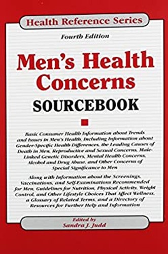 Men's Health Concerns Sourcebook Hardcover 9780780812635| eBay
