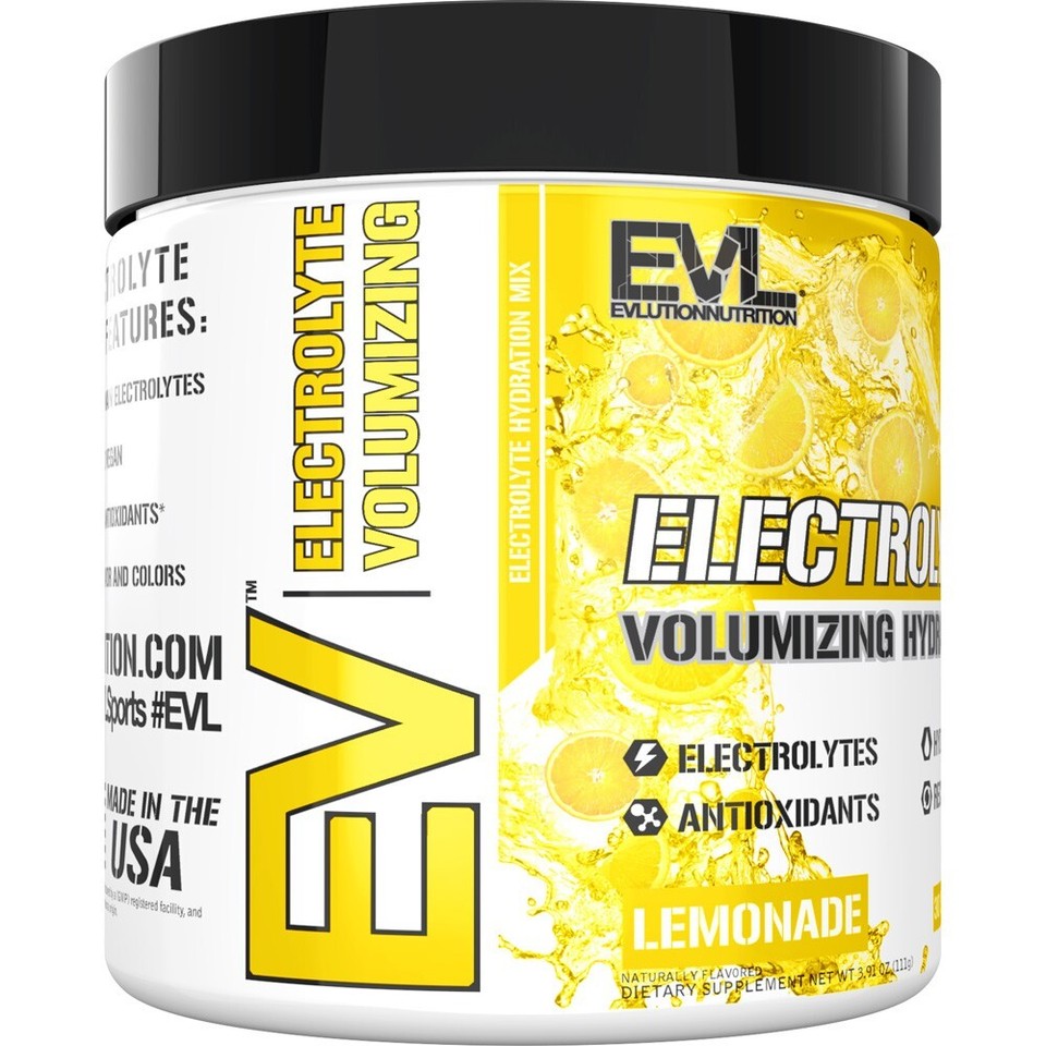 EVL Electrolyte Ultimate Volumizing Hydration Powder 6 Key Electrolytes ...