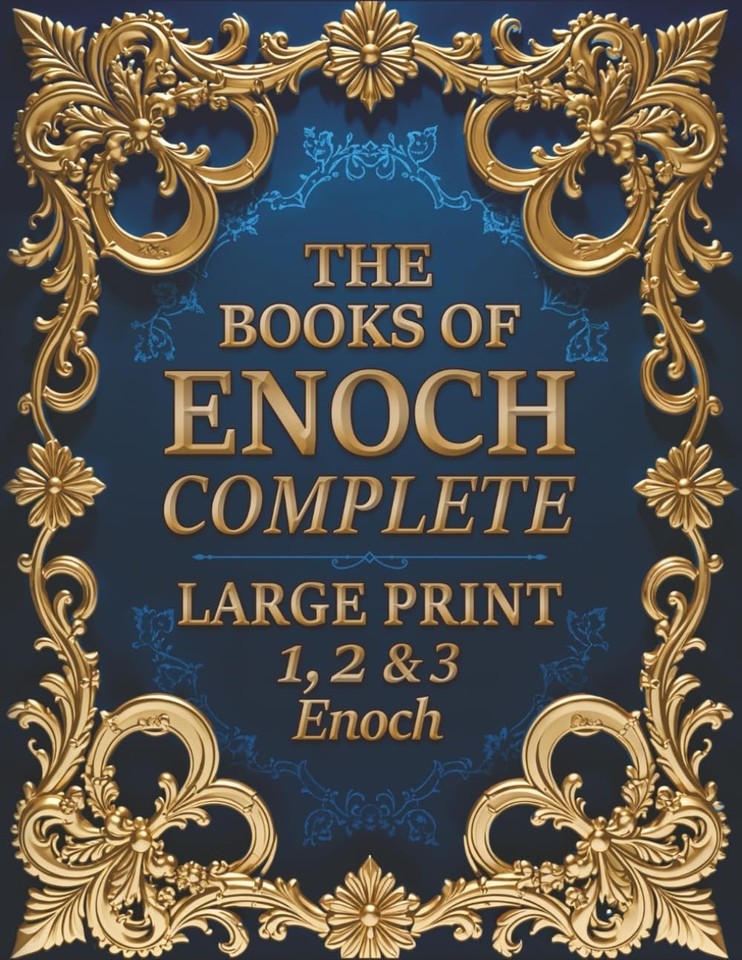The Books of Enoch Complete LARGE PRINT (Illustrated): 1, 2 & 3 Enoch ...
