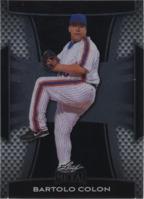 2025 Leaf Metal - Bartolo Colon, Bartolo Colon #9 Silver Lite Brite /99 ...