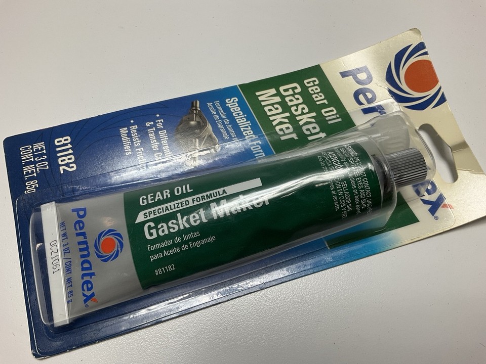 Permatex 81182 Gear Oil RTV Gasket Making Compound 3 Oz | eBay