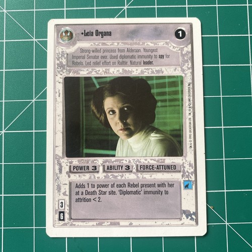 Star Wars Decipher Ccg Leia Organa Premiere Unlimited WB | eBay