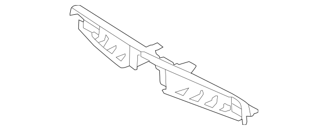 Genuine Mercedes-Benz Bumper Cover Support Rail 1678855704 for sale ...
