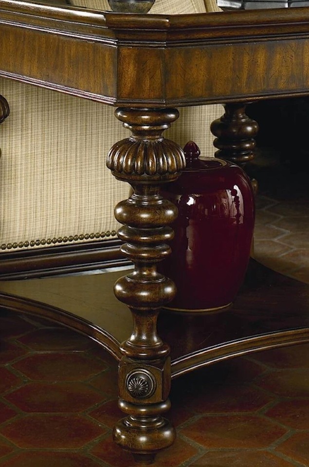 Thomasville Furniture Ernest Hemingway Basque Living Room Tables (2) | eBay