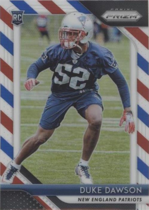 2018 Panini Prizm - Rookie Duke Dawson #258 Red White & Blue Prizm (RC ...