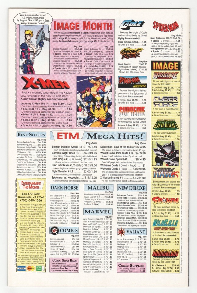 Spawn #3 - 1st Cyan Fitzgerald - TODD MCFARLANE Story & Cover Art NM 9. ...