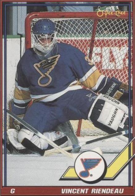 1991-92 O-Pee-Chee - Vincent Riendeau #370 for sale online | eBay
