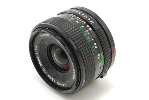 [EXC +5】Canon New FD NFD 35mm f2.8 MF Wide Angle Lens From JAPAN | eBay