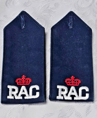 VTG Royal Automobile Club Uniform shoulder epaulettes RAC Road Patrol ...