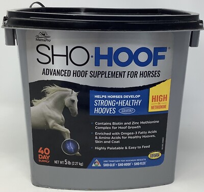 Manna Pro Sho-Hoof Supplement for Horses | Biotin and Zinc Methionine ...