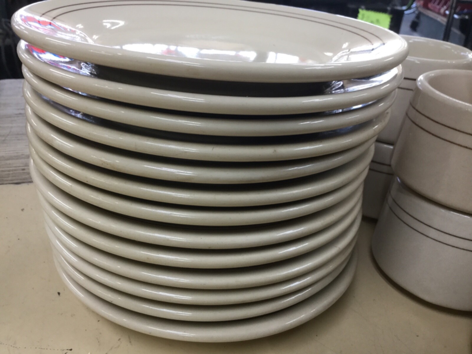 Vintage Wallace China Dime store Coffee Cup and Saucer lot of 13 FREE ...