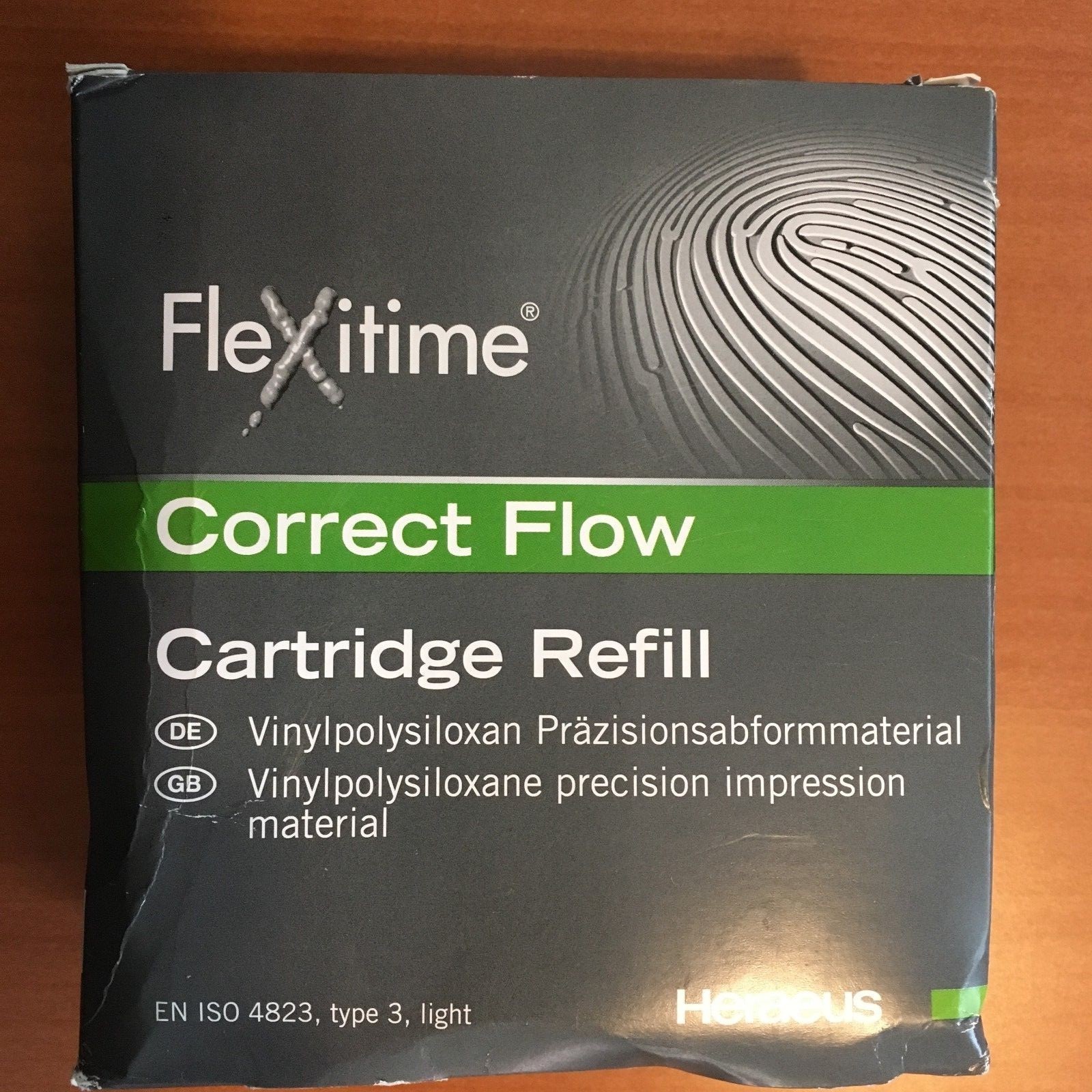 FLEXITIME CORRECT FLOW CARTRIDGE REFILL HERAEUS 50034806 | eBay
