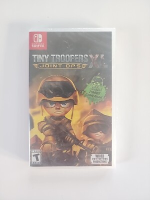 Nintendo Switch Tiny Troopers XL Joint Ops New Factory Sealed Zombie ...