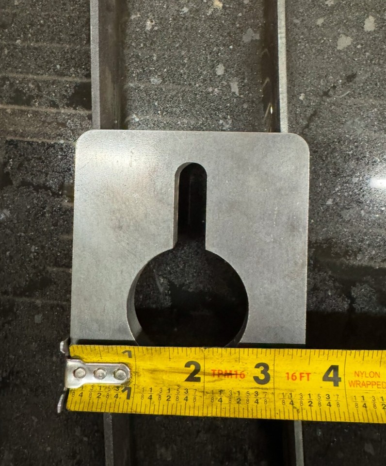 Steel Banjo Eye-3/8" Steel Plate (4 pack) Weld On for 3/8" chain | eBay