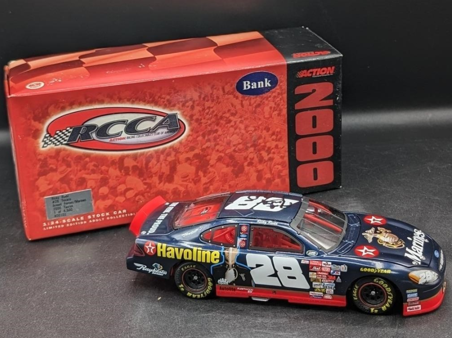 Ricky Rudd Autographed Armed Forces/Marines 2000 Taurus 1:24 Die Cast ...