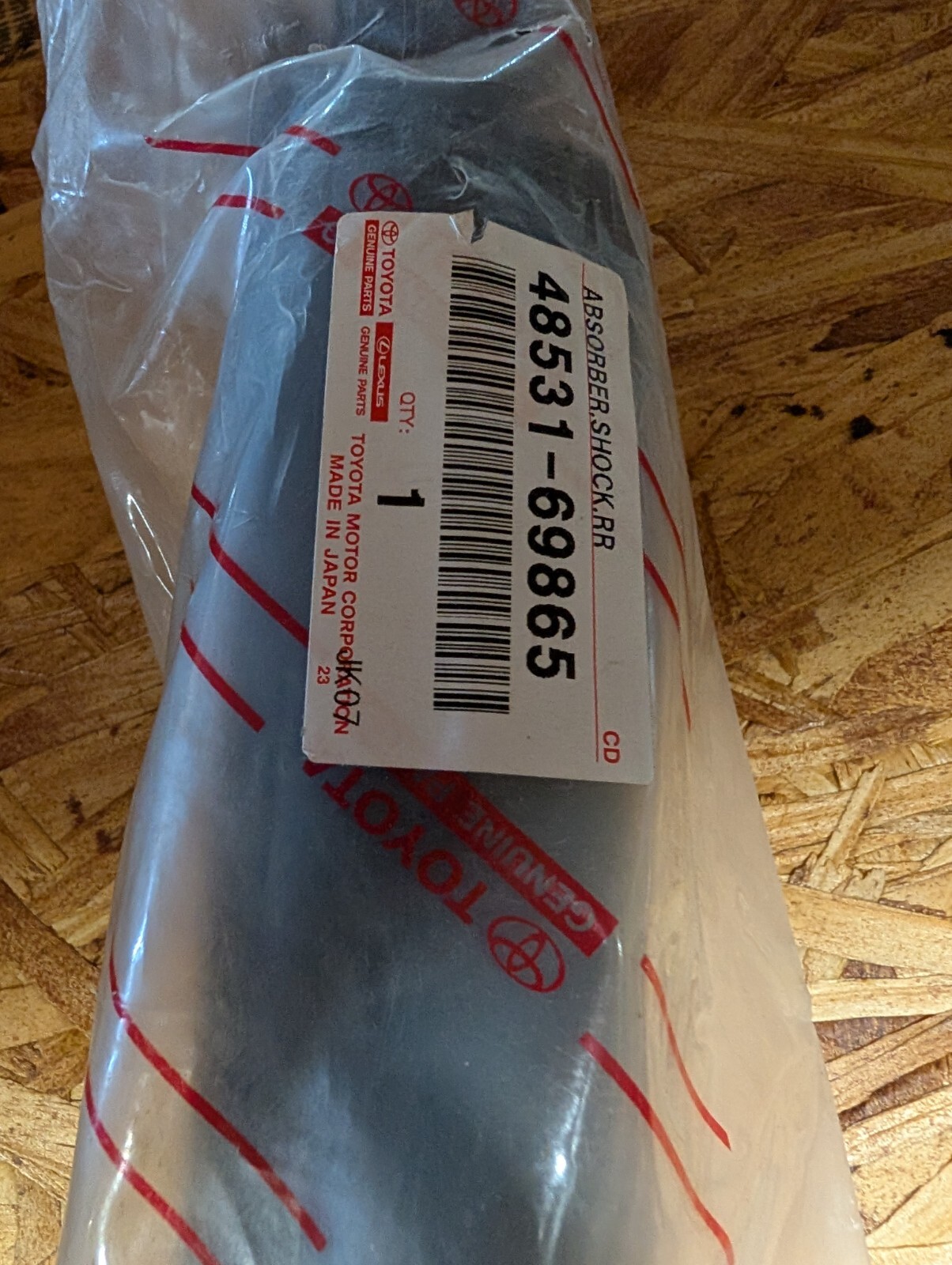 TOYOTA GENUINE 48531-69865 SHOCK ABSORBER OEM (Y3DW) | eBay