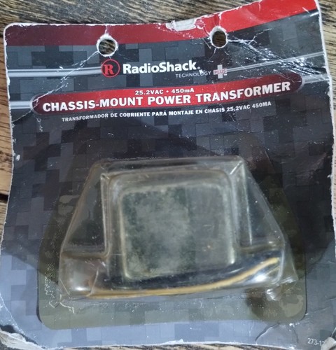 Radio Shack, Chassis-Mount Power Transformer, #273-1366A, 25.2VAC ...