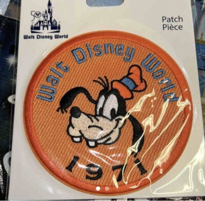 Walt Disney World 50th Anniversary Vault Goofy 1971 Patch - NEW | eBay