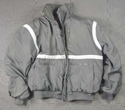 Vintage PJ Mark Men’s Jacket Sz XL Black Gray Red Logo Made In Korea ...