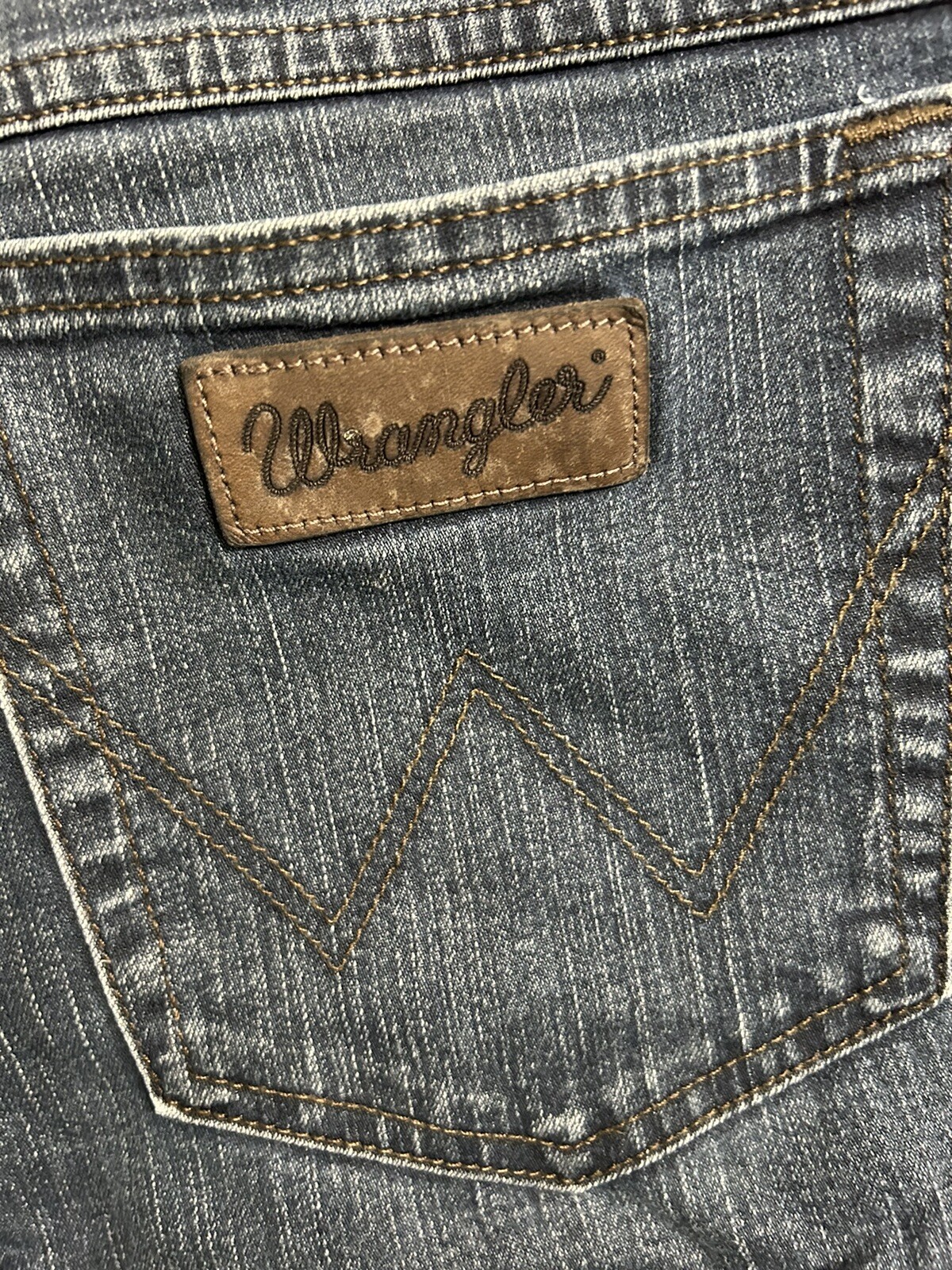 Wrangler Texas Mens Zip Fly Jeans Blue Denim W34 L30 | eBay