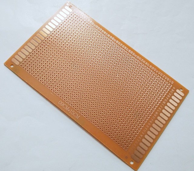 1pc Single sided perf board PCB DIY Universal Prototype Paper 9x15cm ...