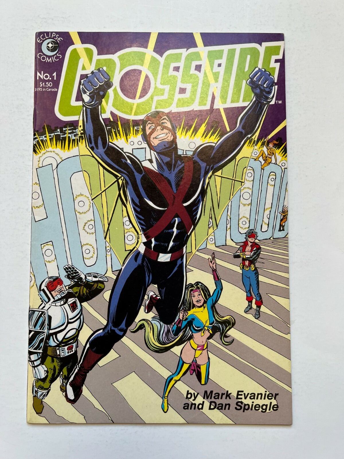 Crossfire #1 (Eclipse Comics, 1984) VF- | eBay