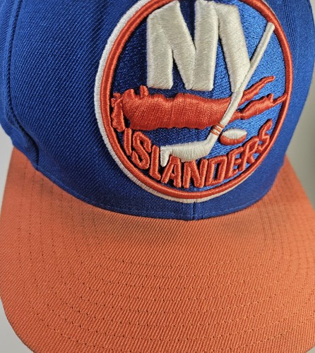 New York Islanders Mitchell & Ness NHL Vintage Snapback Hat Cap Orange ...