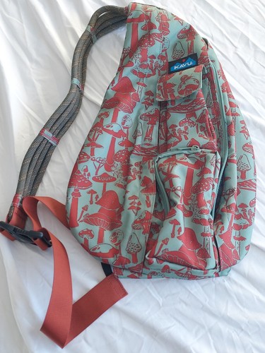 KAVU Rope Sling Bag FAR OUT FORAGE Shoulder Crossbody Backpack Bag ...