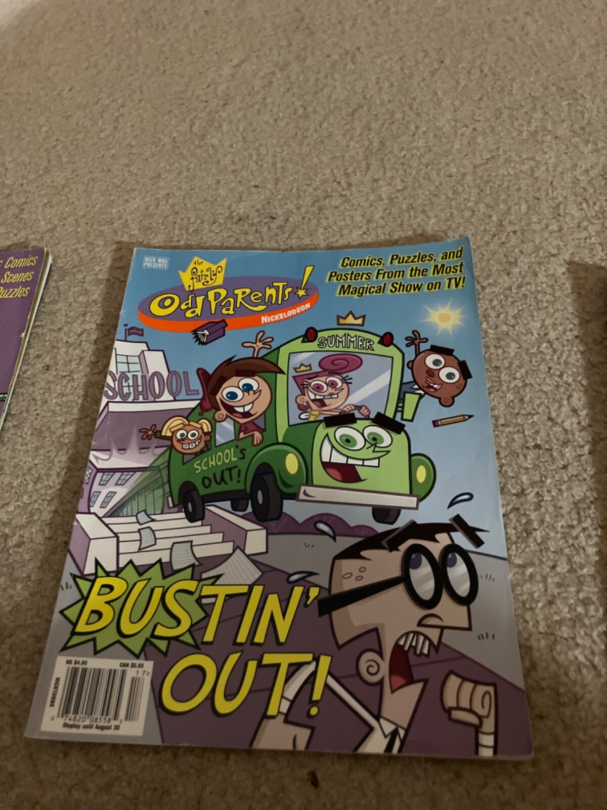 Nickelodeon Magazine Presents Fairly Oddparents Special magazine Rare ...
