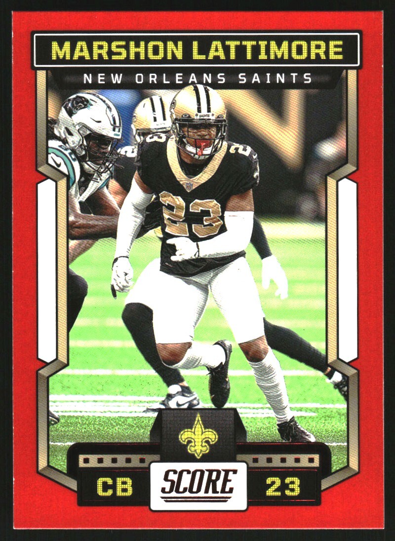 2023 Score - Red #57 Marshon Lattimore for sale online | eBay