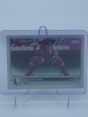 2022 Topps Series 2 #609 Max Stassi - Los Angeles Angels BASE BASEBALL ...