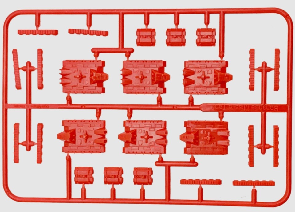 OGRE: Miniatures Set 4 BANSHEE MISSILE TANK x6 Minis NEW!! | eBay