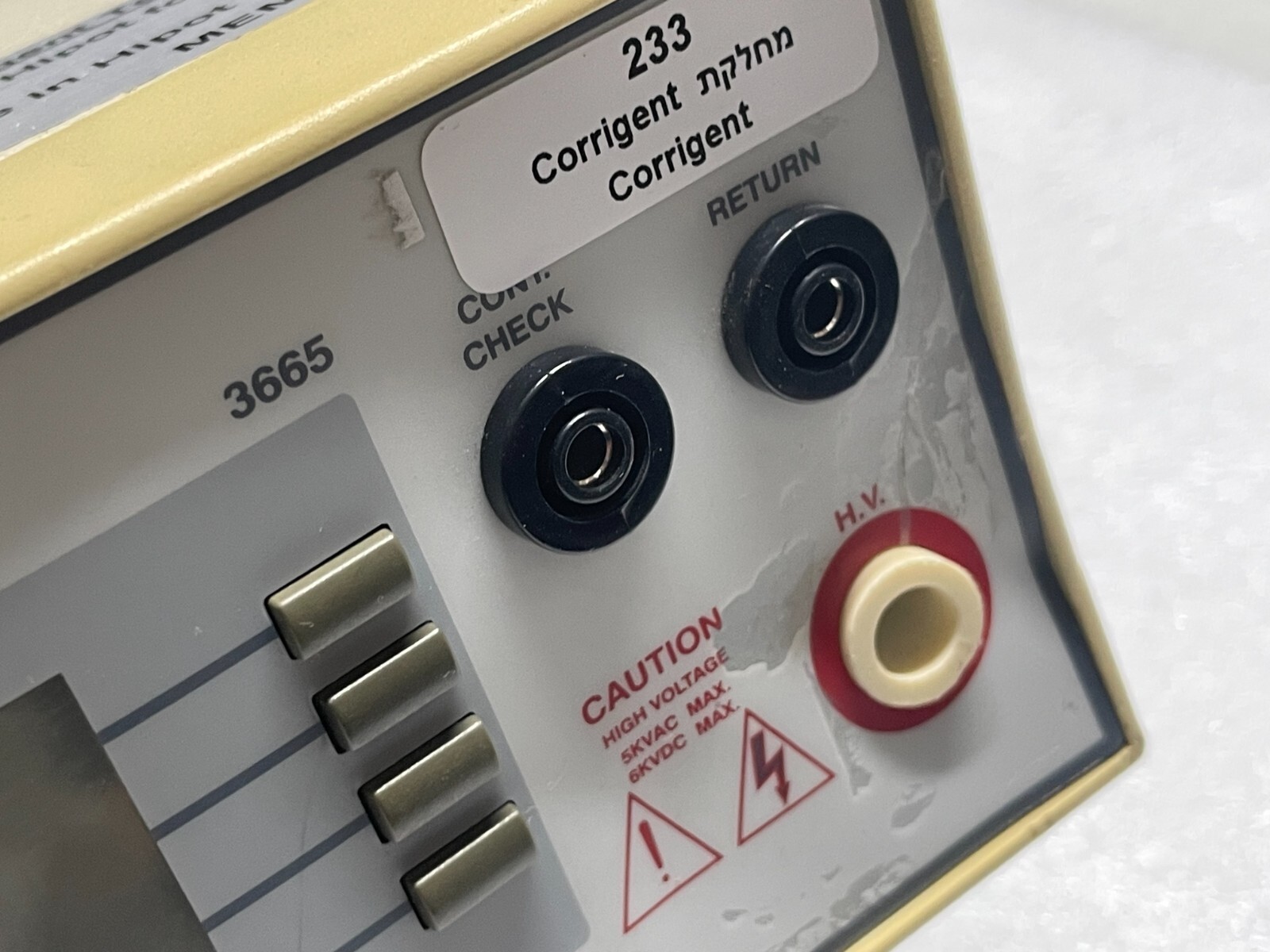 Associated Research 3665 Hypot III AC/DC Withstand Voltage Tester AS-IS ...