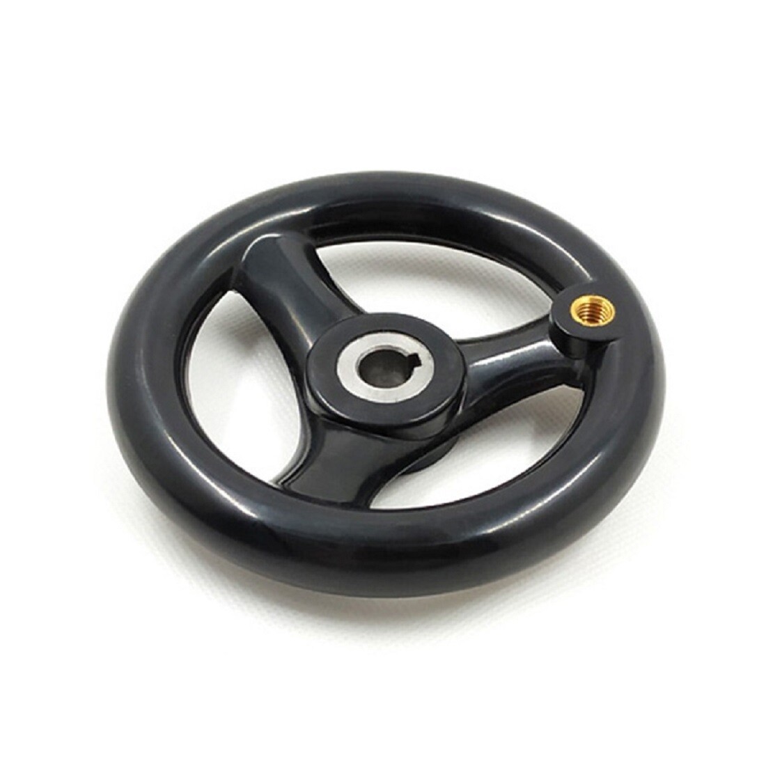 Bakelite Three Spoke Hand Wheel with Revolving Handle for Milling ...